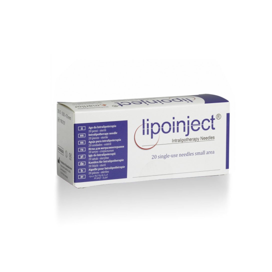 Buy 25G LipoInject Intralipotherapy Needles (20pc x 70mm) | Rosaderma ...